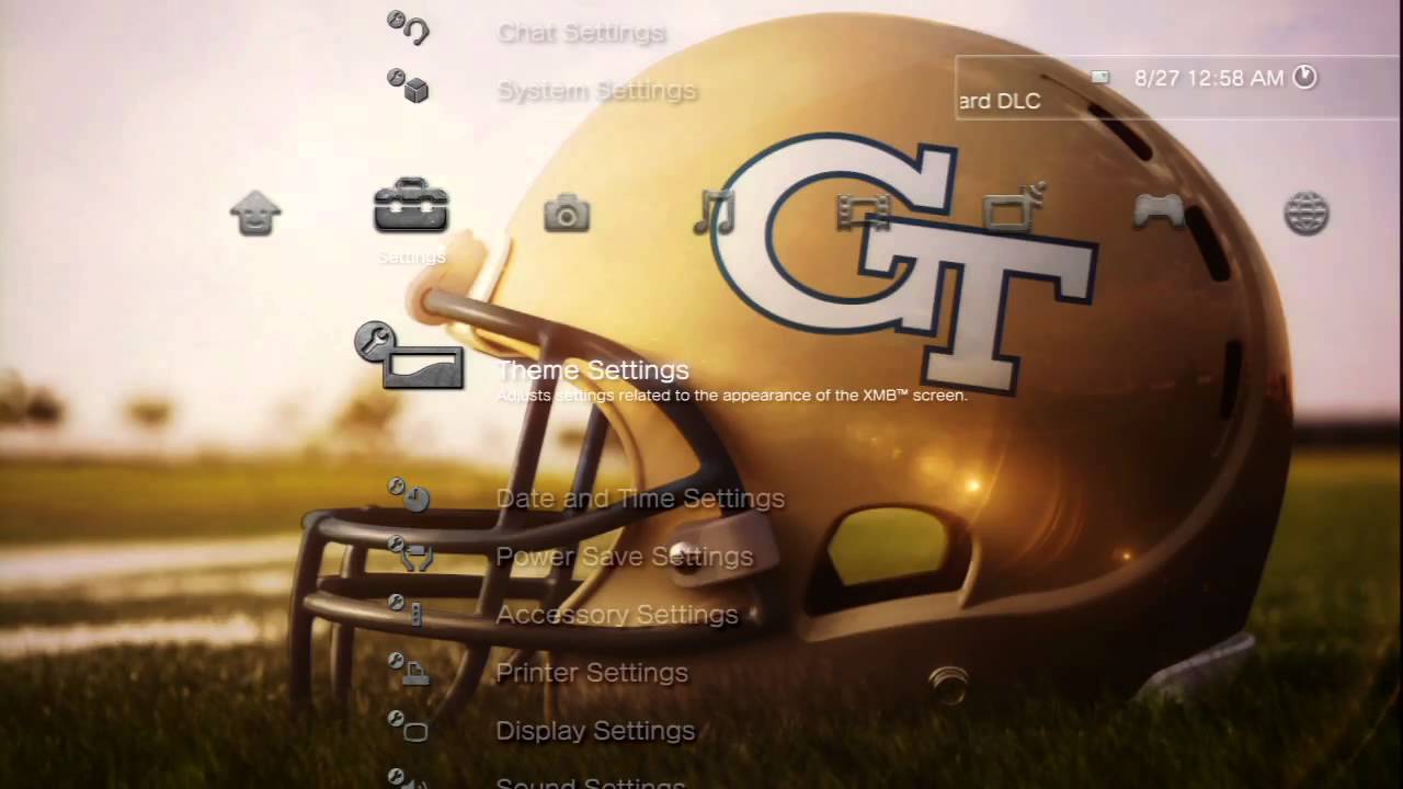 Georgia Tech Helmet Dynamic Theme - YouTube