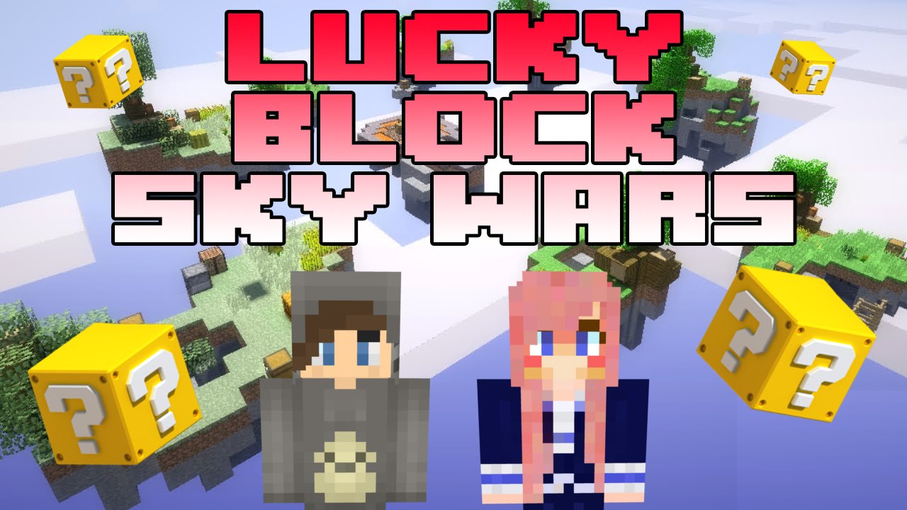 Lucky Block Sky Wars With LDShadowLady - YouTube
