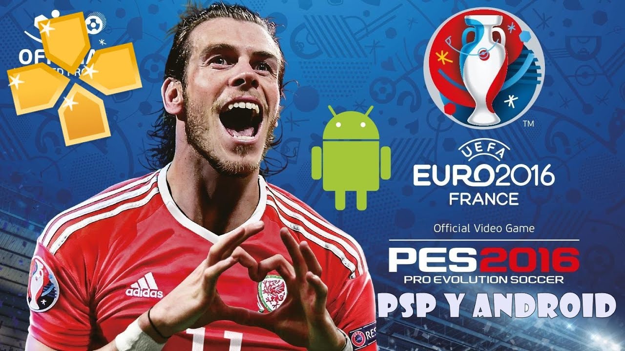 PES EURO 2016 PARA PSP Y ANDROID - YouTube