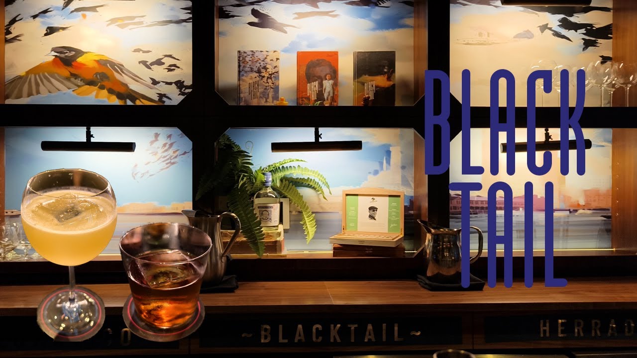 NYC Cocktail Bar/Pop up Blacktail - YouTube