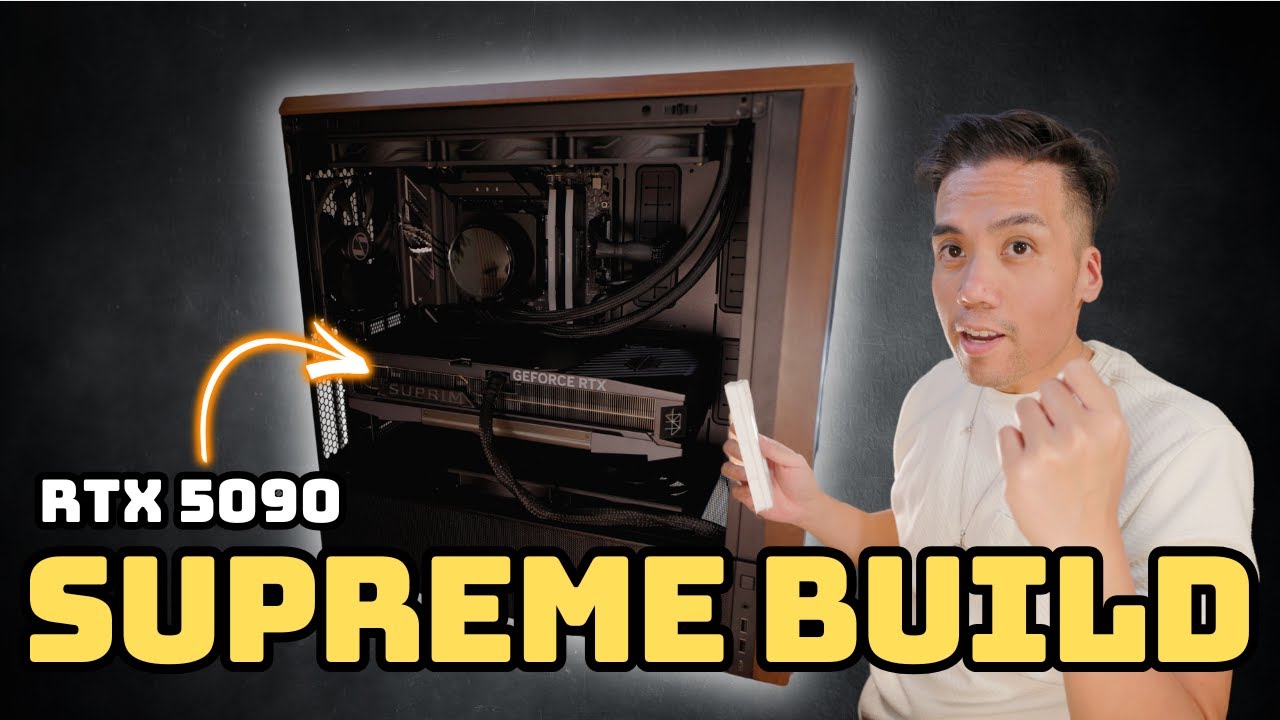 The Most POWERFUL PC I've ever Built MSI RTX 5090 SUPRIM With 9950X3D ...