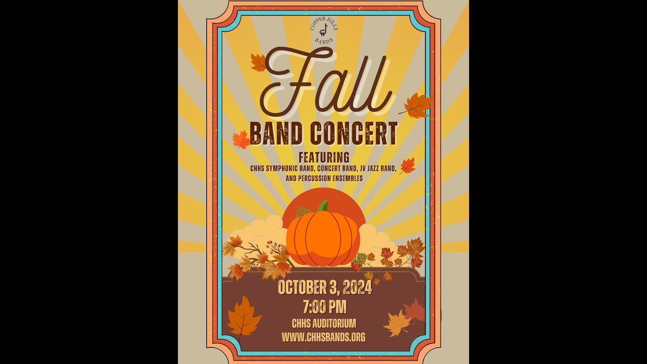 Fall Band Concert 2024 - YouTube