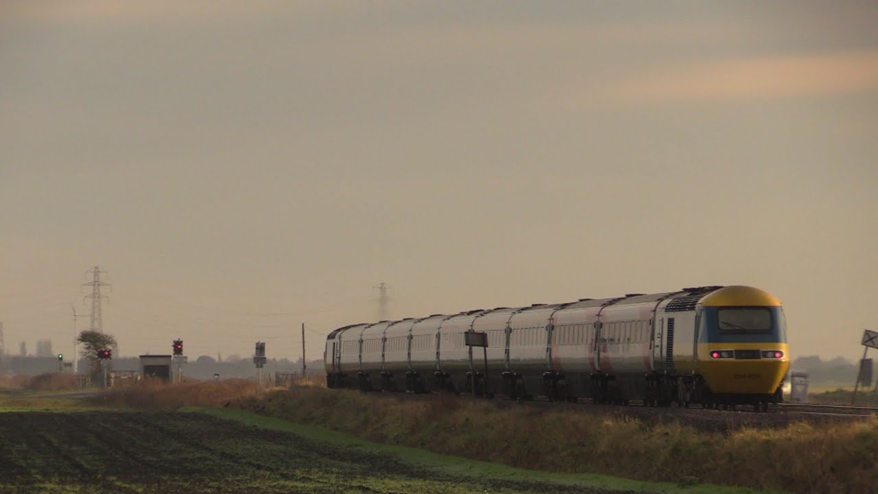 LNER Farewell HST set 43206 & 43312 head for storage - YouTube