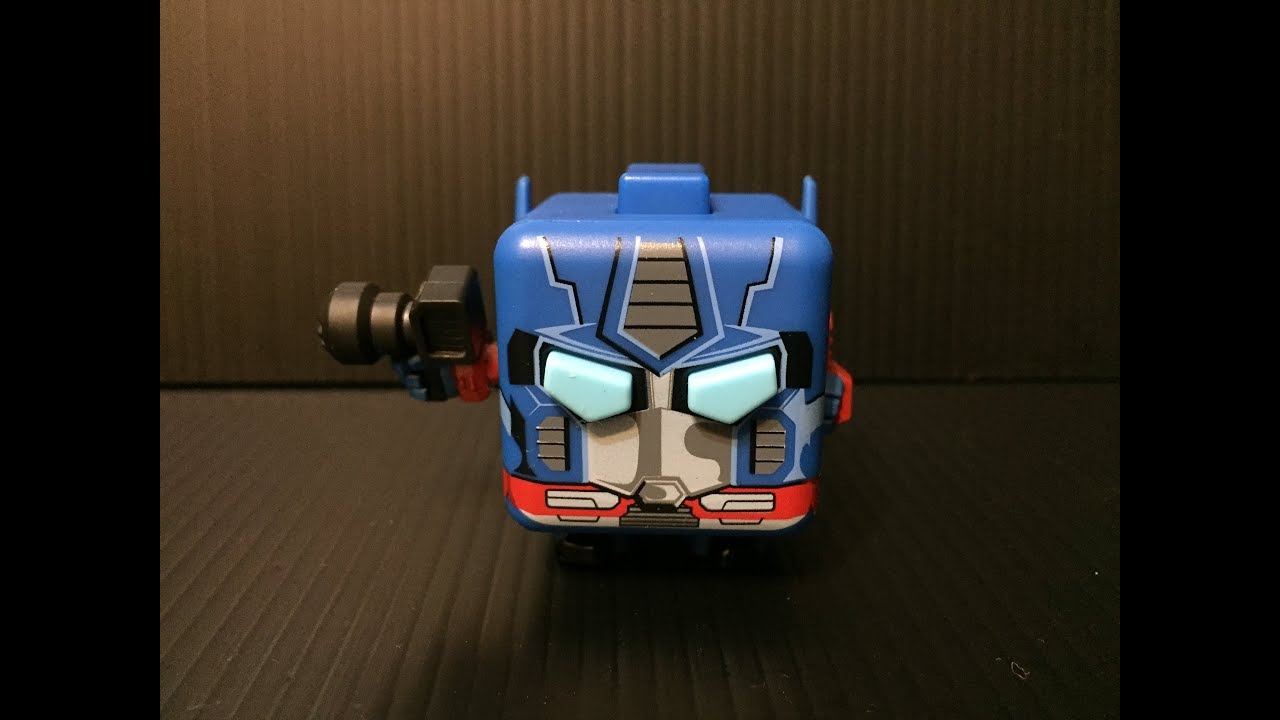 【TRANSFORMERS】fidget its OPTIMUS PRIME 變形金剛紓壓骰子 柯博文 分享 - YouTube