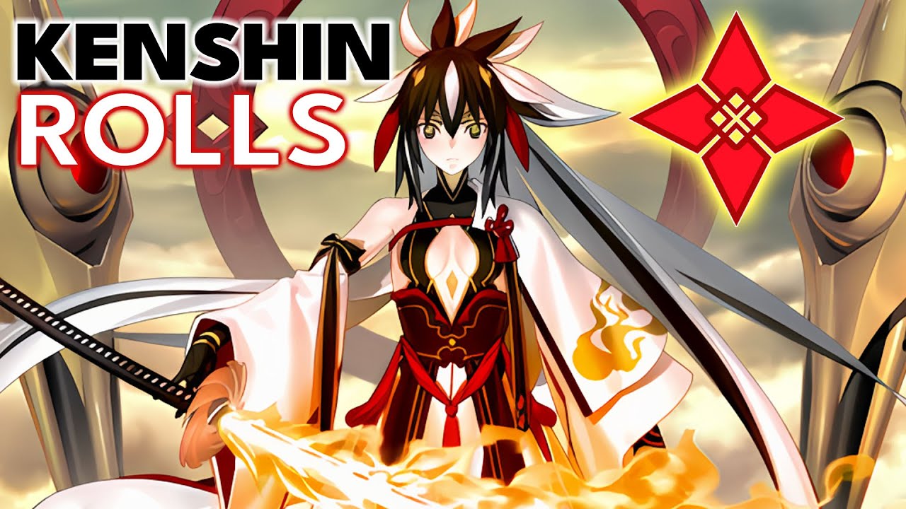 FGO NA Uesugi Kenshin Rolls – From “Just NP2” to Full NP5! - YouTube