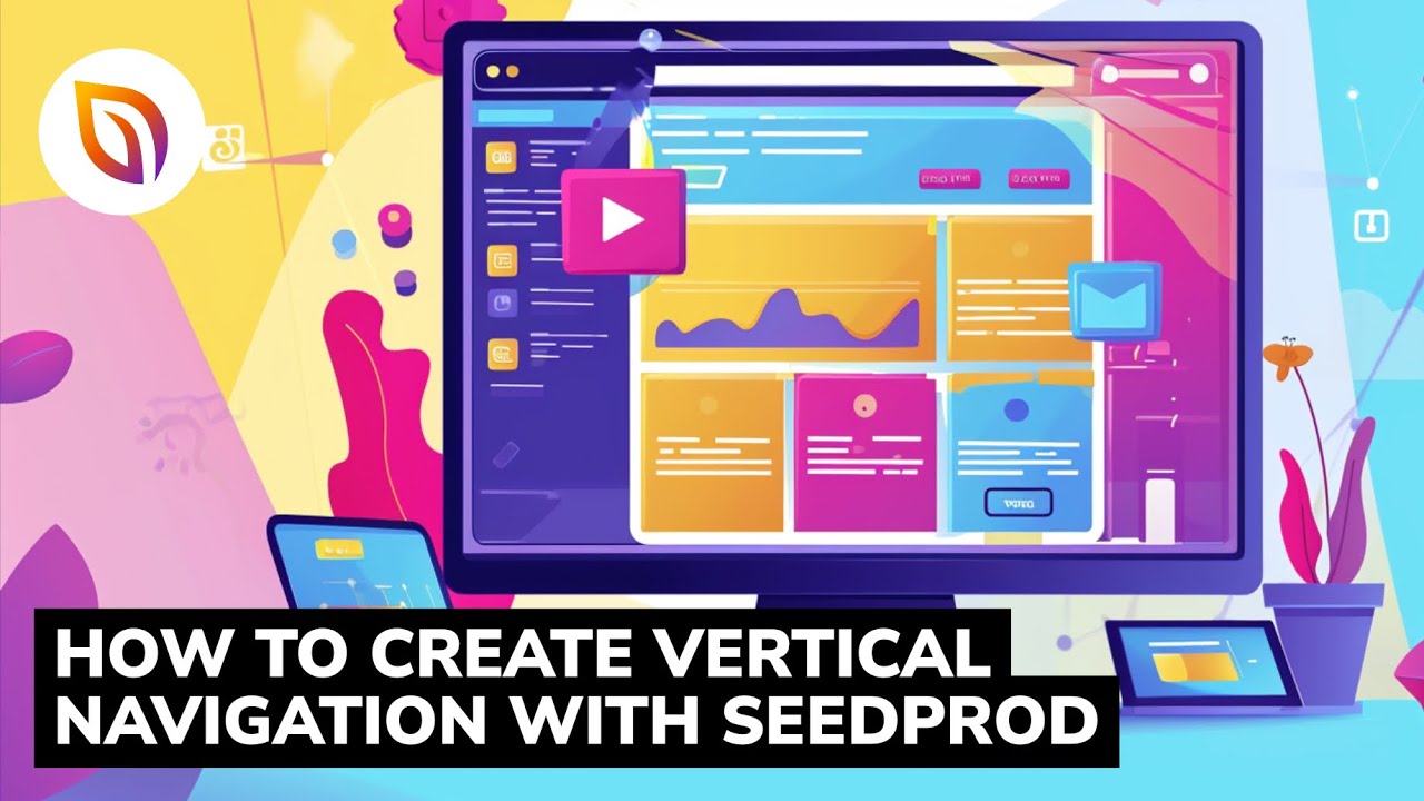 How to Create Vertical Navigation with SeedProd - YouTube