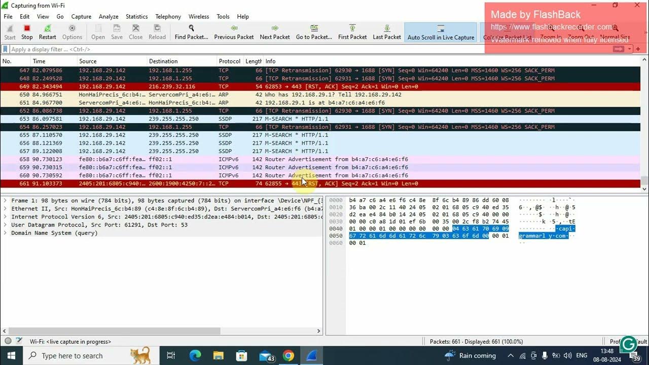 Wireshark: Sniffing Password Using Wireshark - YouTube