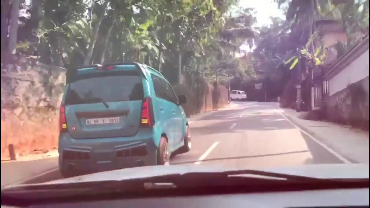 India's first Widebody WagonR Wagon R Modified in Kerala - YouTube