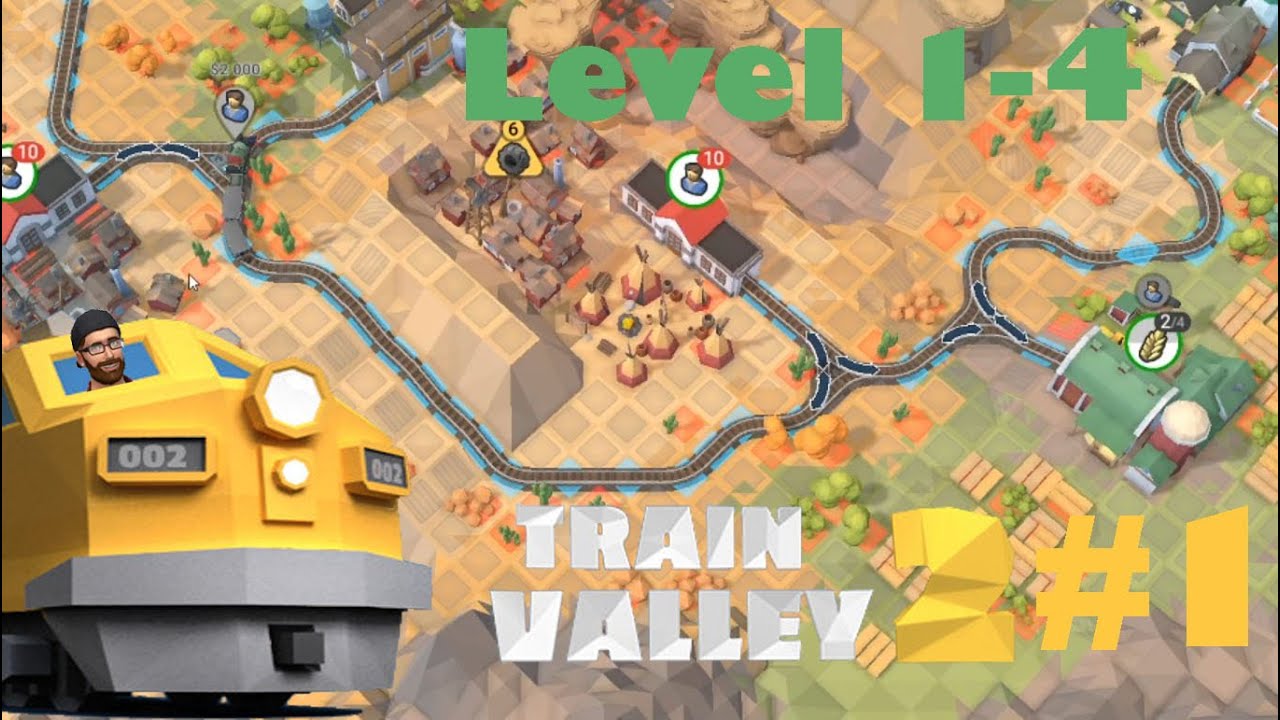 TrainValley2 #1 - Level 1-4 - YouTube