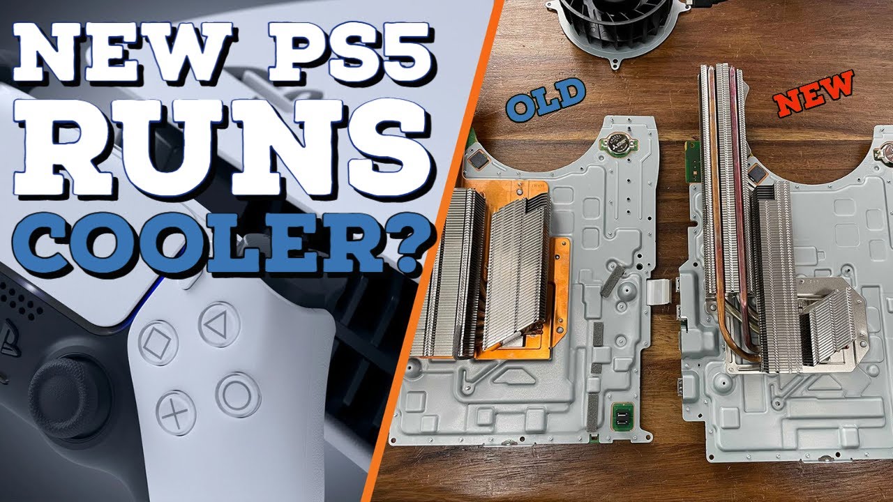 New PS5 Vs Old PS5 Which Version Is Better New PS5 Thermals Tested