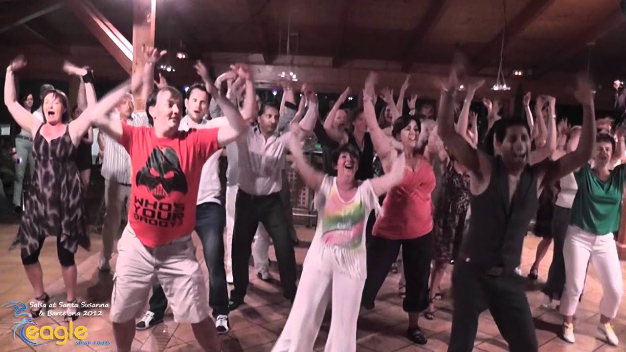 Cuban Salsa Show with Yersin Guillen Rivas's class at Bon Repos Dinner ...