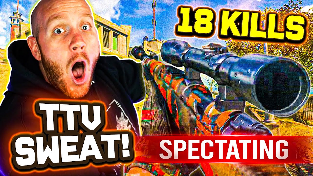 I SPECTATED A TTV SWEAT IN REBIRTH AND THEY POPPED OFF (18 KILL WIN ...