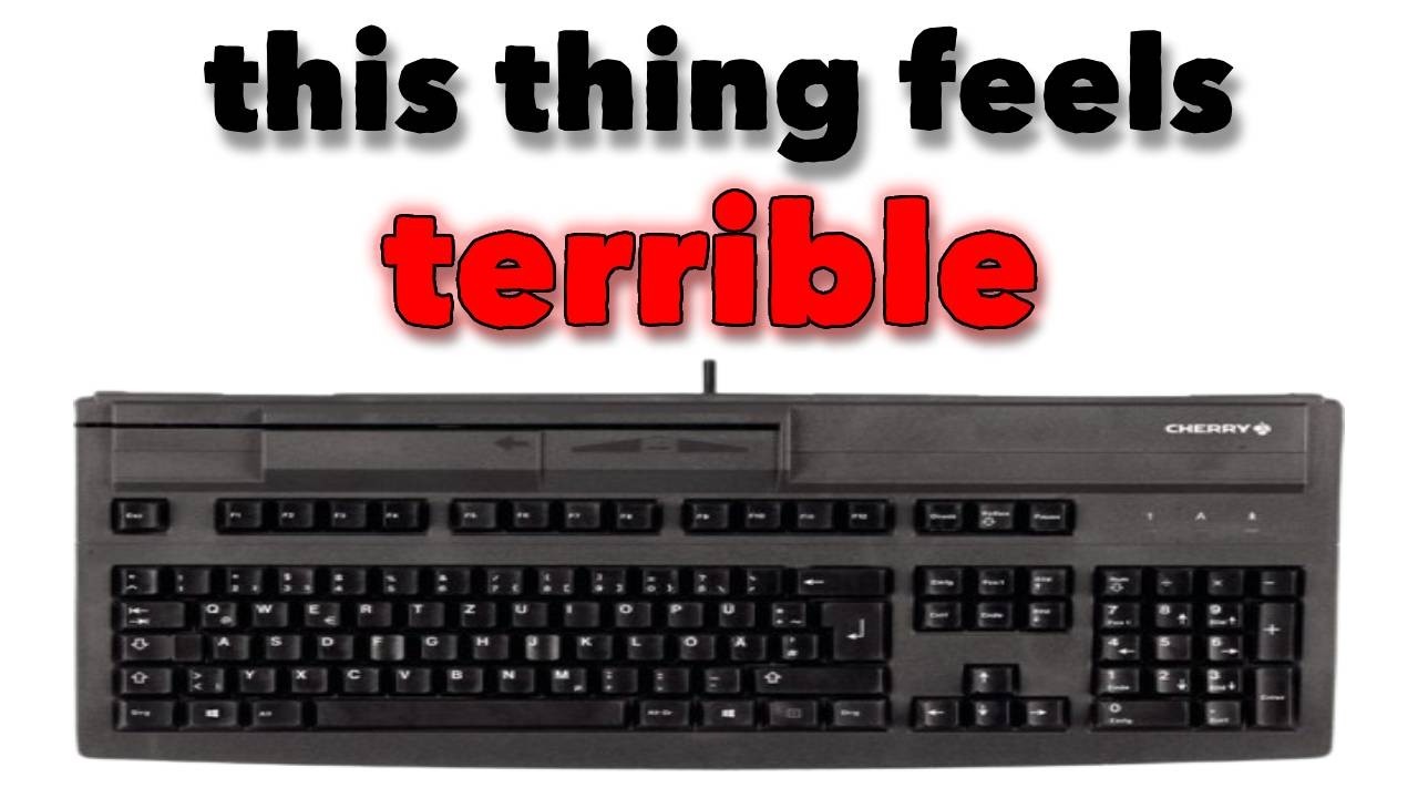 This Keyboard is SO BAD… - YouTube