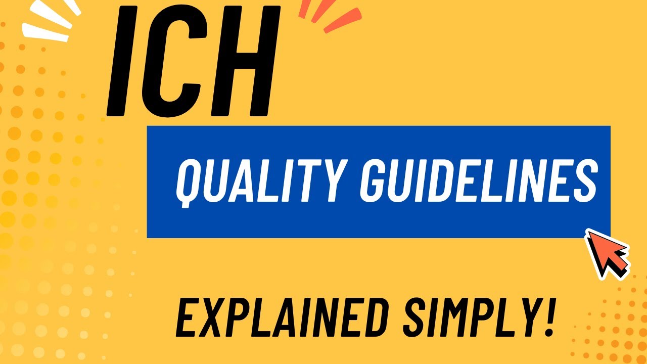 ICH Quality Guidelines | Q1–Q14 Overview - YouTube