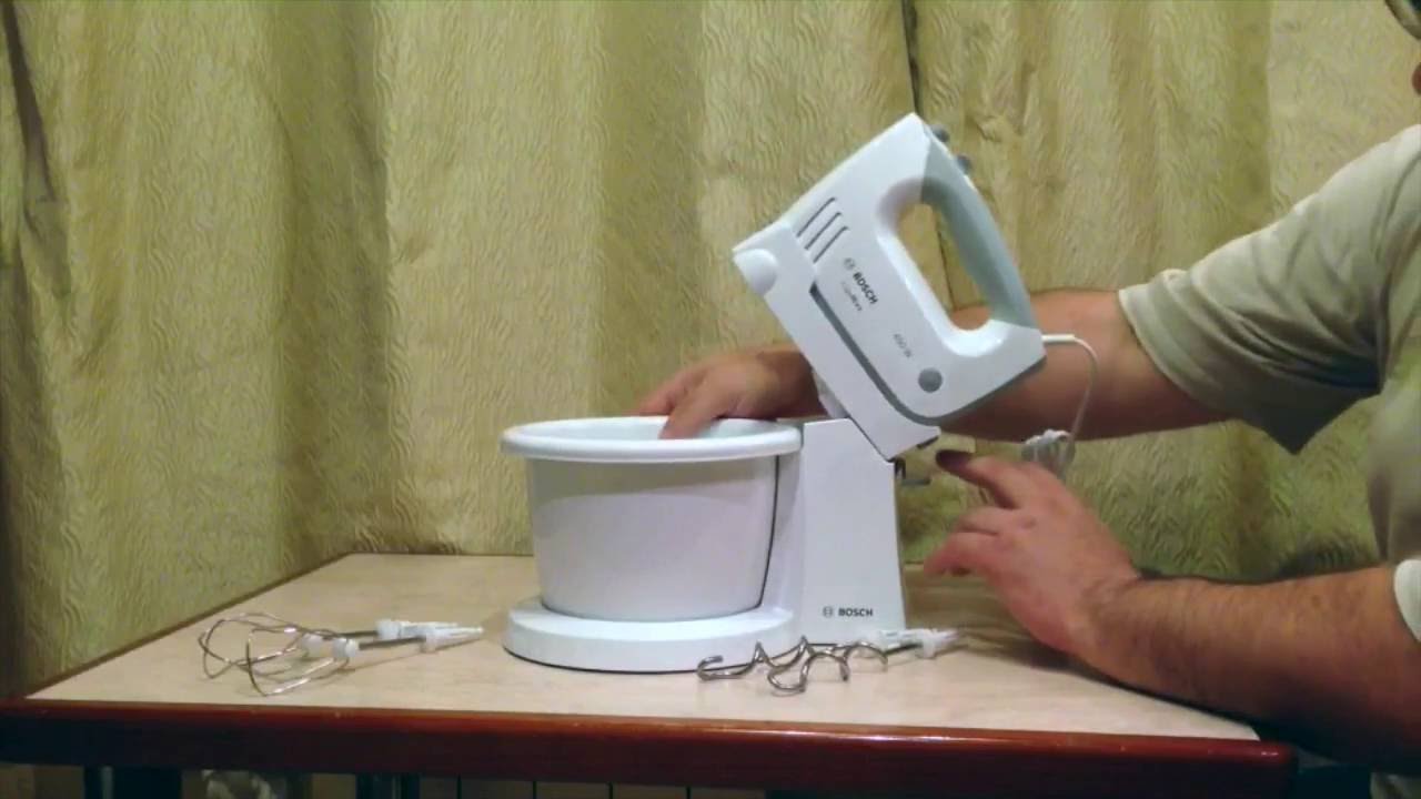 Миксер Bosch MFQ 36460 ERGOMixx - YouTube