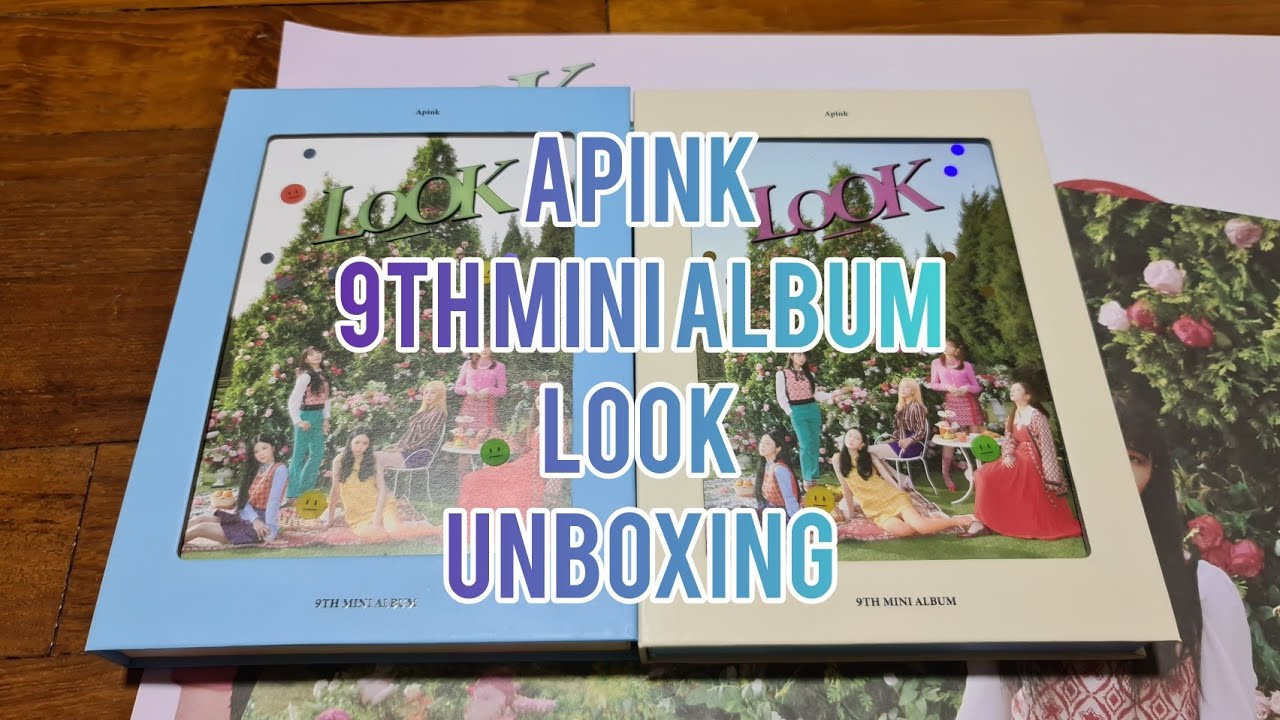 [UNBOXING] APink LOOK (9th Mini Album) - YouTube