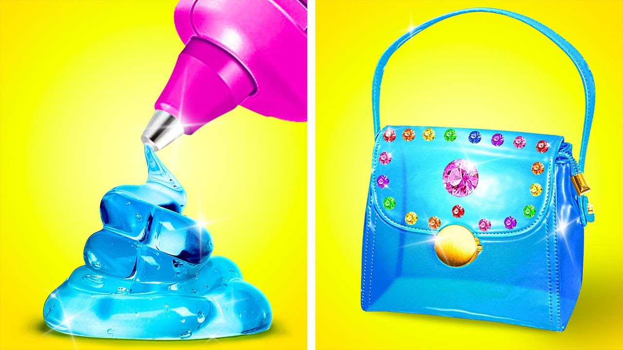 YOU CAN MAKE CUTE BAG WITH HOT GLUE! || Funny Glue Gun Hacks & 3D Pen ...