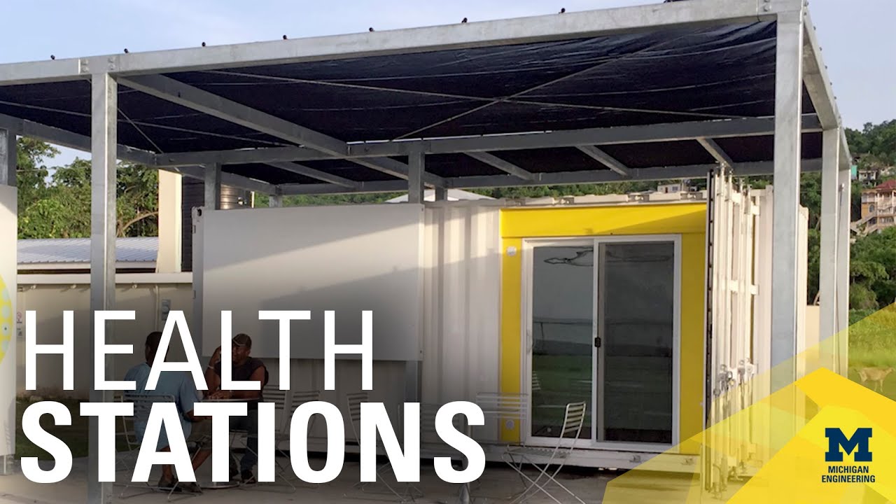 Building health monitoring stations in underserved communities - YouTube