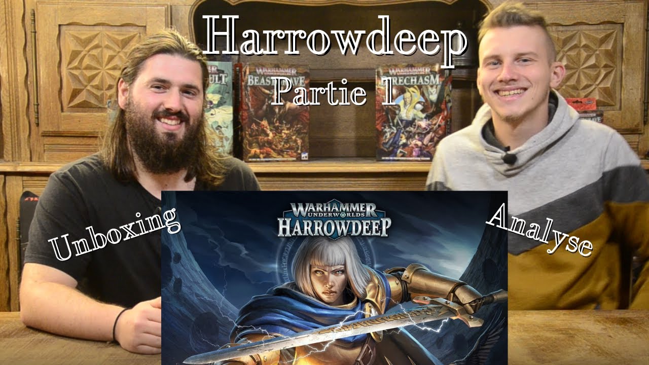 Warhammer Underworlds Harrowdeep partie 1 - Unboxing et analyse - YouTube