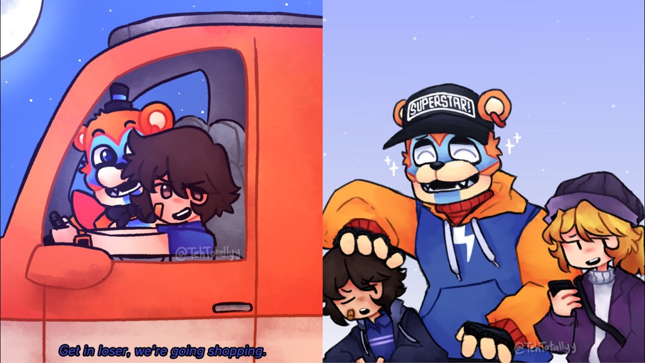 Glamrock Freddy Being A WHOLESOME Dad 4! (FNAF Security Breach Comic ...