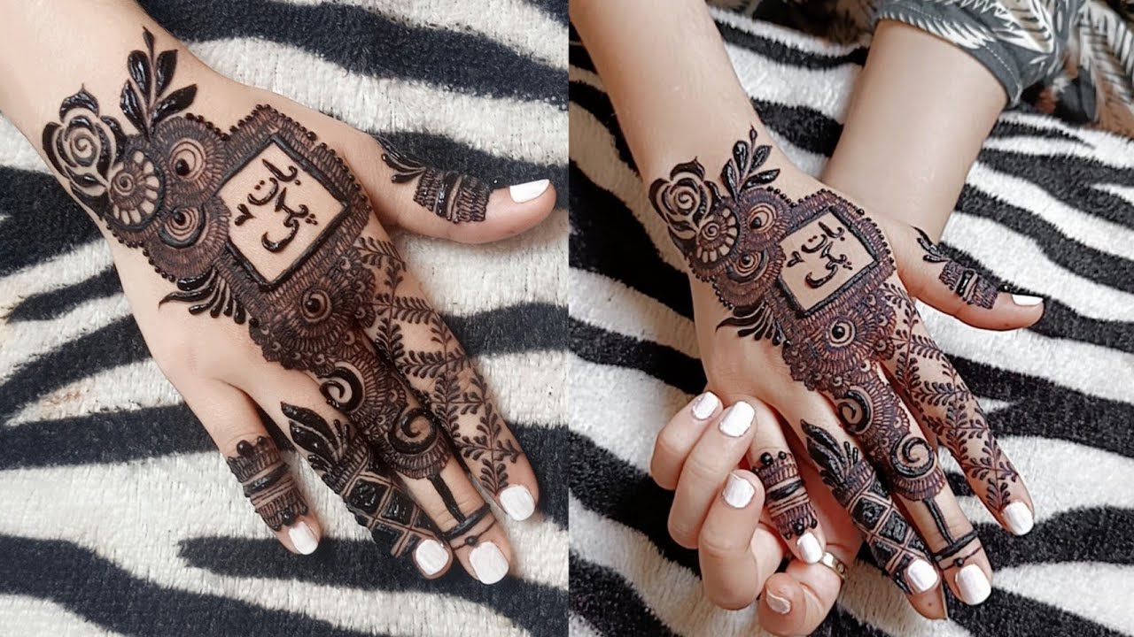 Bat pakki mehndi design ️| mehndi design | pakistani mehndi design ...