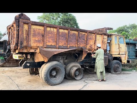 Challenge Baru Mekanik Pakistan! Restorasi Tronton Peninggalan Belanda