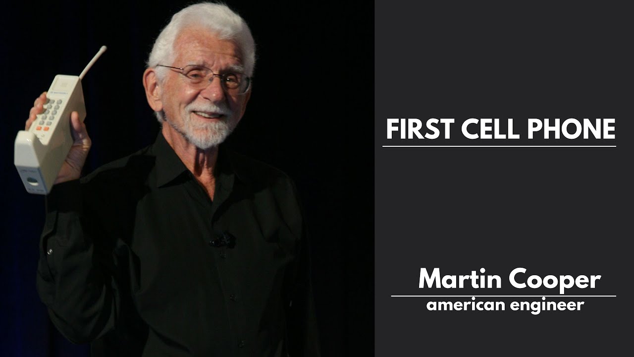 The Legacy of Martin Cooper's First Cell Phone || - YouTube