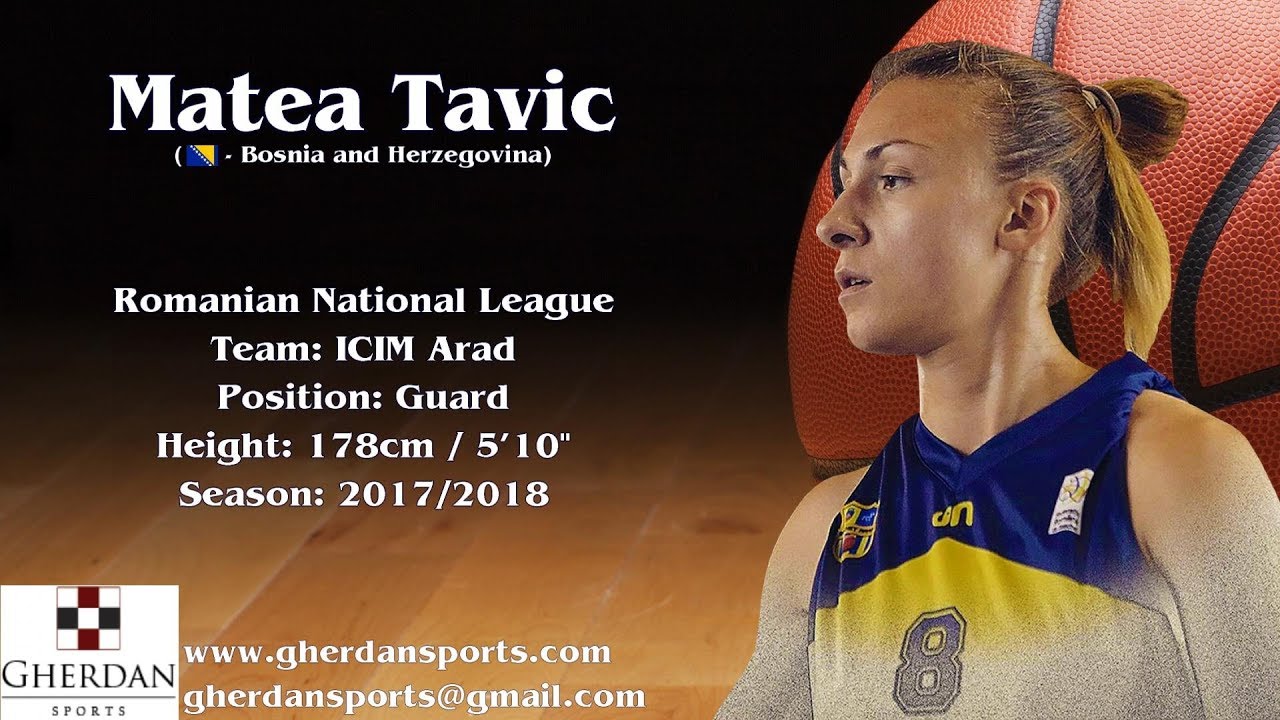 Matea Tavic Highlights 2017/2018 Season - YouTube