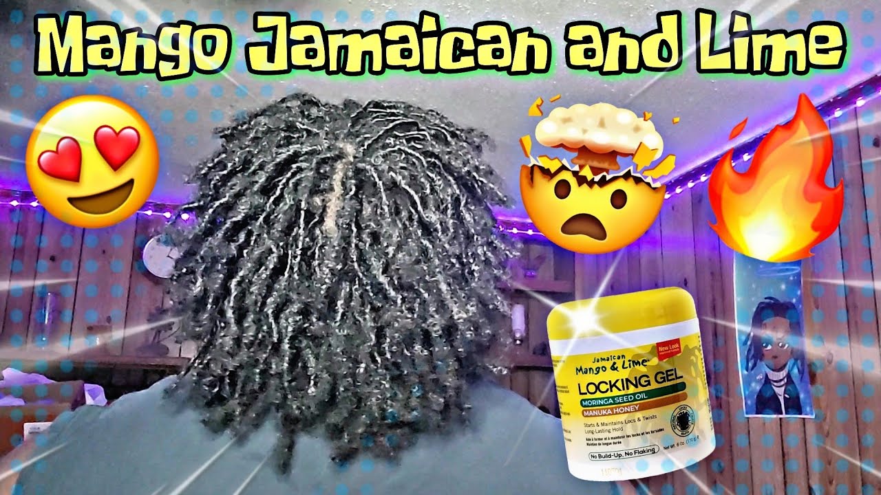 Retwisting/Reparing My Locs With Jamaican Mango and Lime Locing Gel🔥 ...