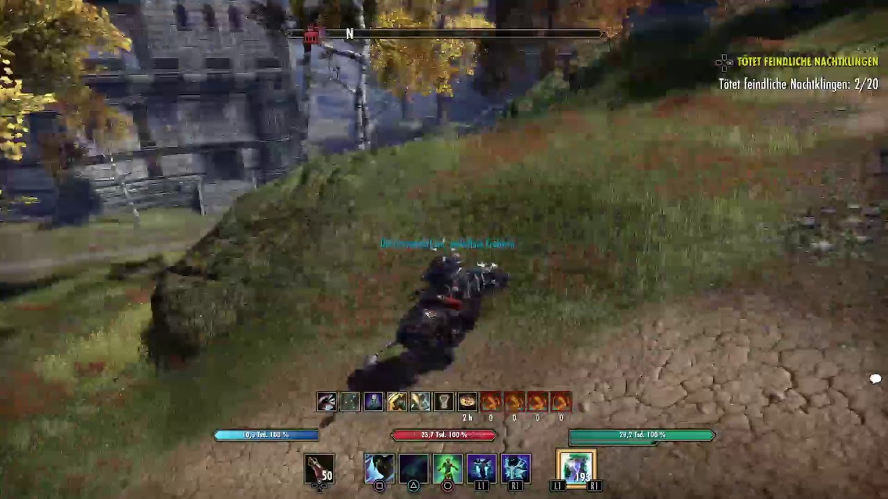 ESO Harrowstorm - StamCro PvP (titanborn set test) - YouTube