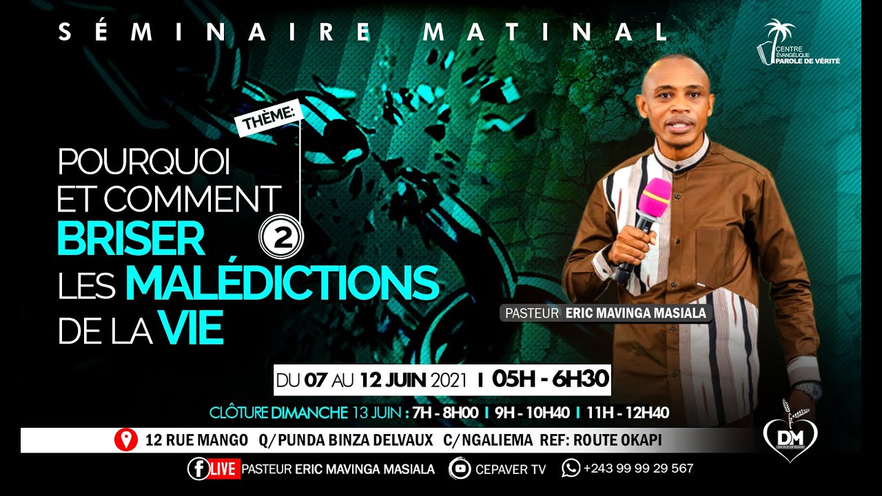 POURQUOI ET COMMENT BRISER LES MALEDICTIONS DE LA VIE(2)? AVEC LE ...