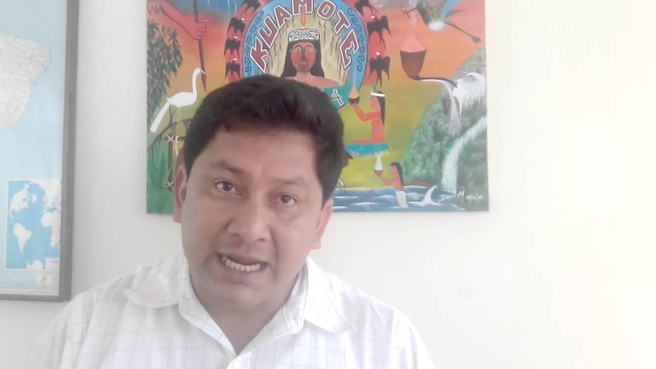 Adolfo Chávez, Confederación Indígena del Oriente Boliviano - YouTube