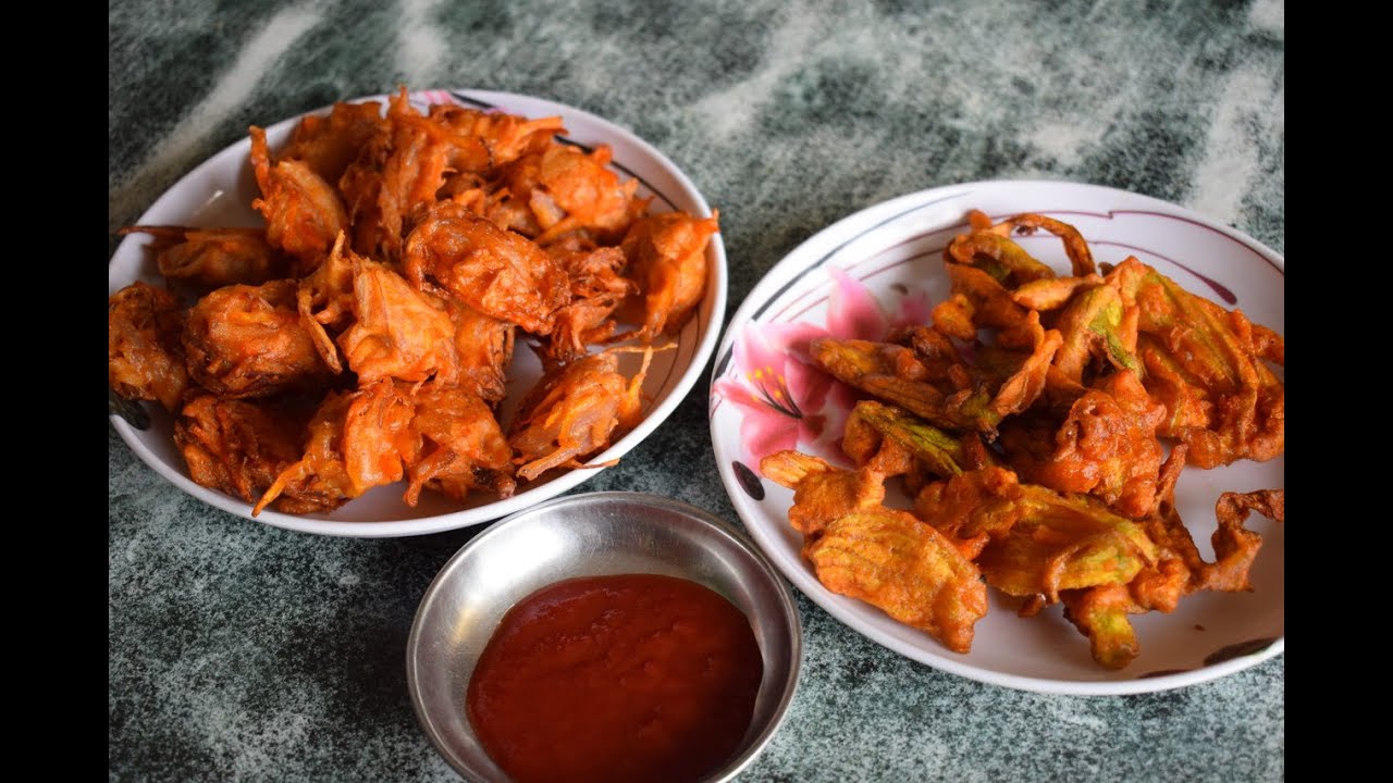 Farsi ko ful ko pakauda ra pyaji | Quick and easy recipe in Nepali ...