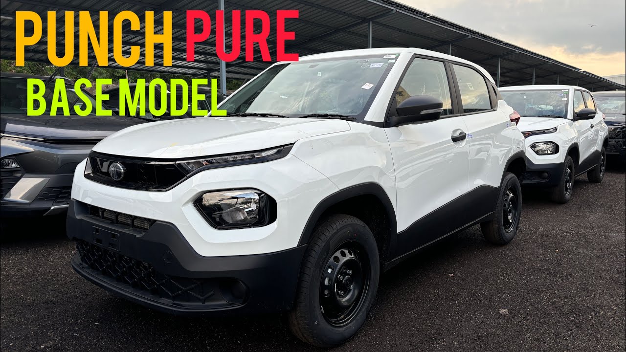 New Tata Punch Pure Base Model 2025 | Real Life Review | - YouTube