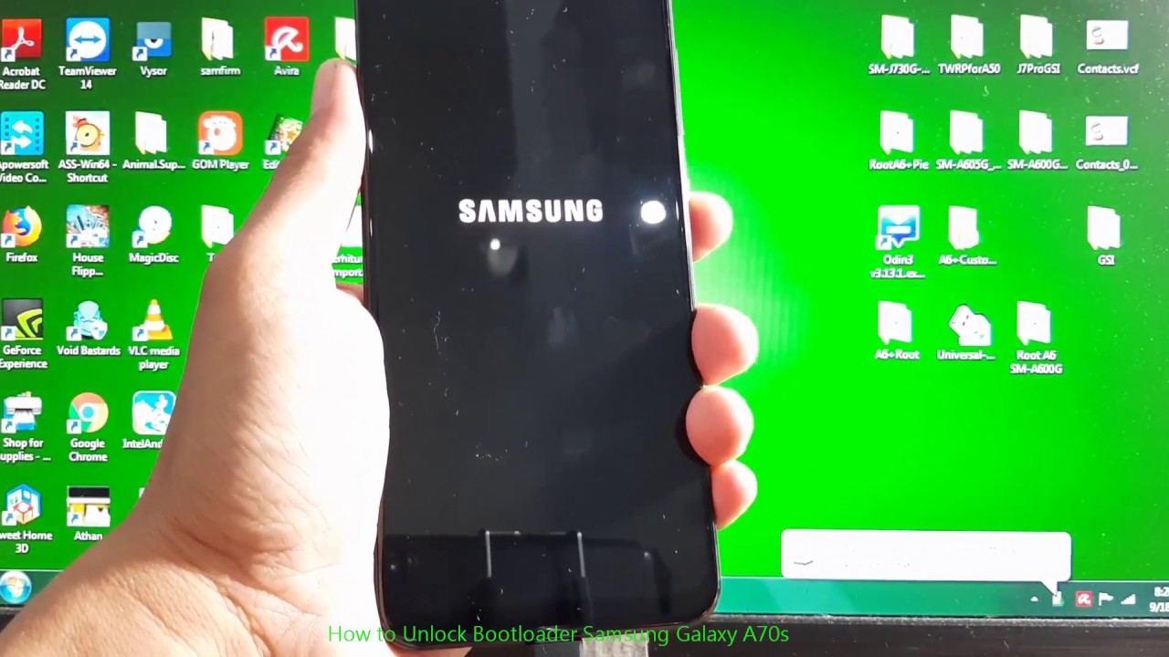 How to Unlock Bootloader Samsung Galaxy A70s - YouTube