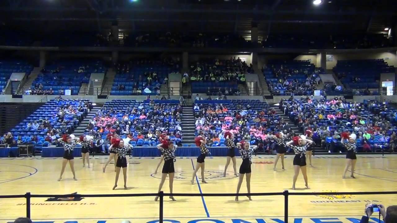 Triad Middle School: Pom Dance State Champs - YouTube