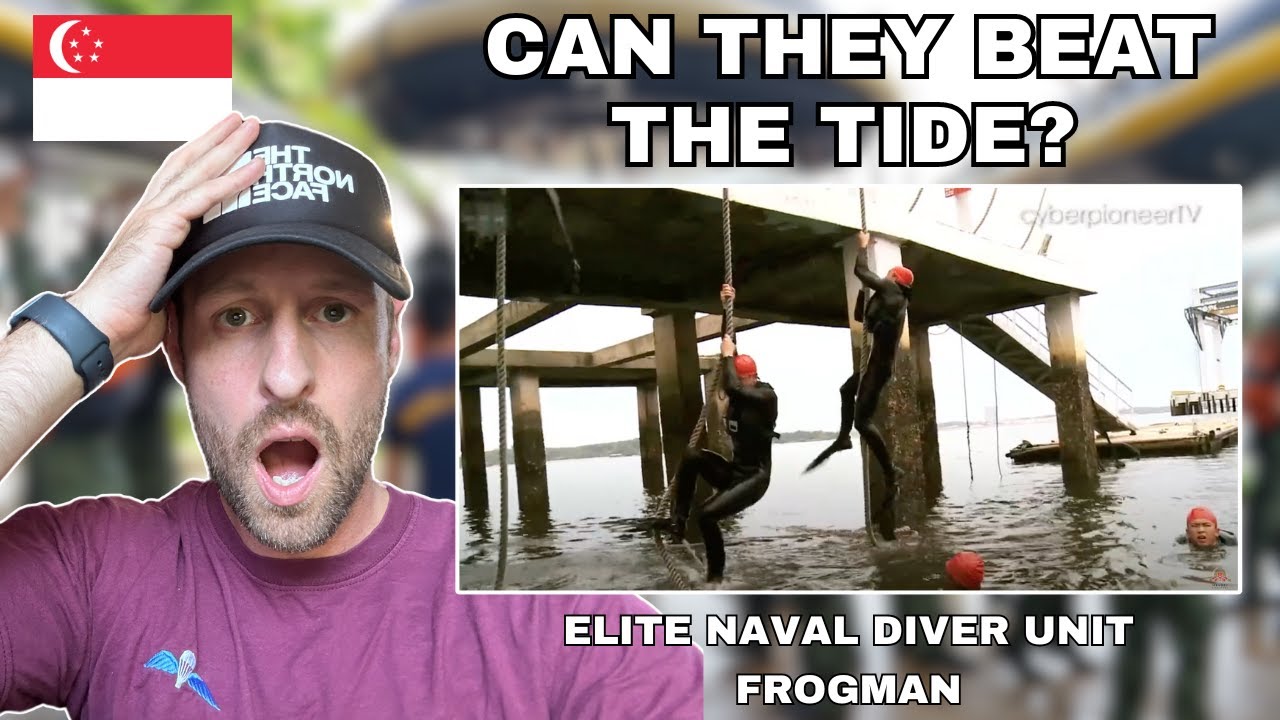 ELITE Singapore Frogmen Naval Divers Unit Ep 7 British Soldier Reacts - YouTube
