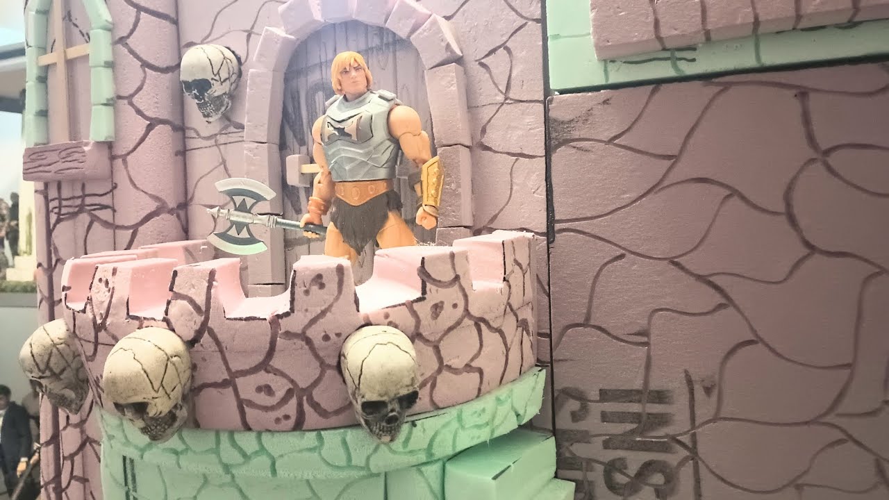 PART 6 HOW TO UPGRADE YOUR CUSTOM CASTLE GRAYSKULL. - YouTube