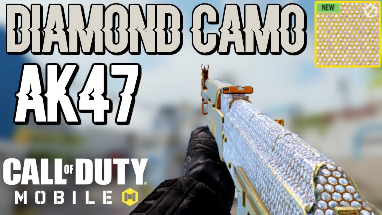 *NEW* UNLOCKING DIAMOND CAMO AK47 GAMEPLAY in CALL OF DUTY MOBILE ...
