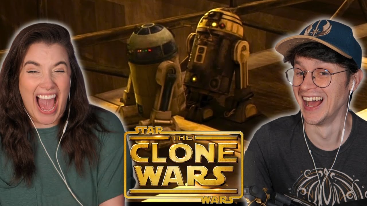 Battle of the DROIDS! TEAM R2! | CLONE WARS First Watch | 106 & 107 - YouTube