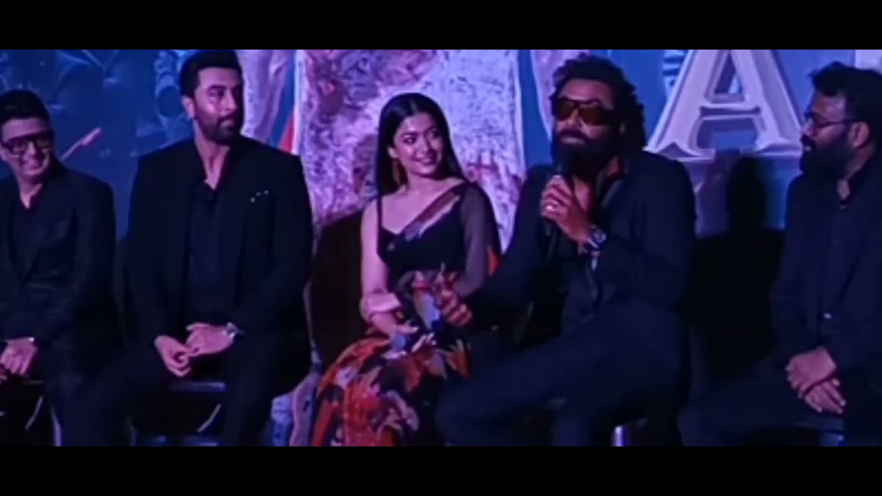 animals movie with Ronbir Kapoor and Rasmika Mandanda @animal movie ...