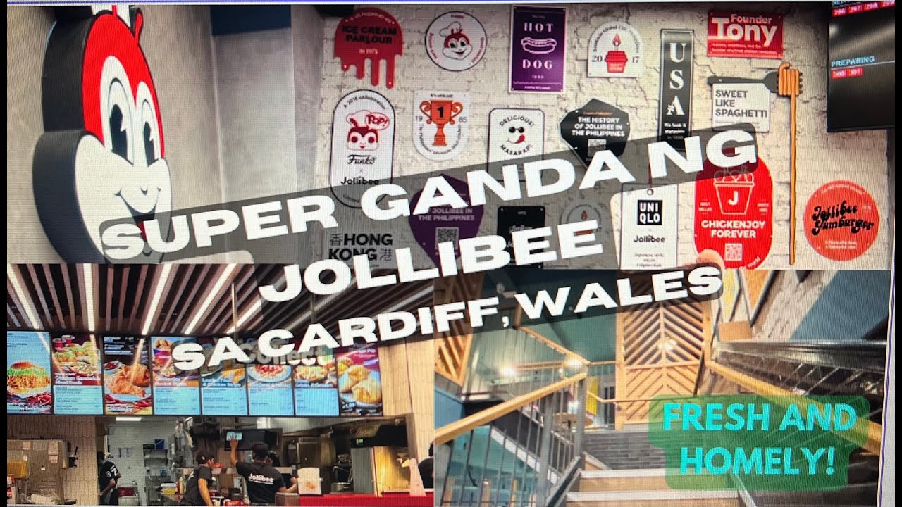 JOLLIBEE CARDIFF, WALES, UK INTERIOR DESIGN | BIDA ANG SAYA ...