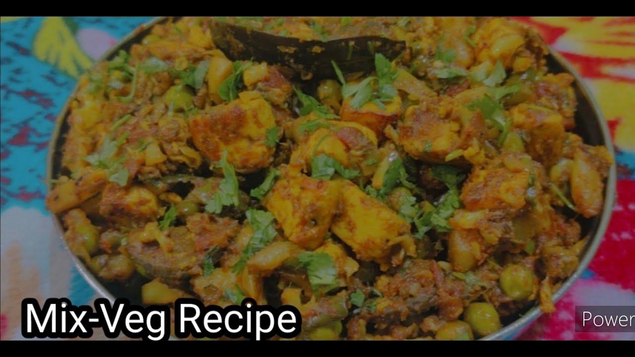 Mix - veg recipe | How to make mix - veg recipe | Mix - veg with Paneer ...