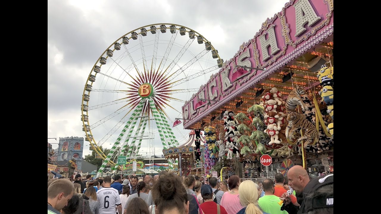 Düsseldorf Fun Fair, Germany Pt.1 - YouTube