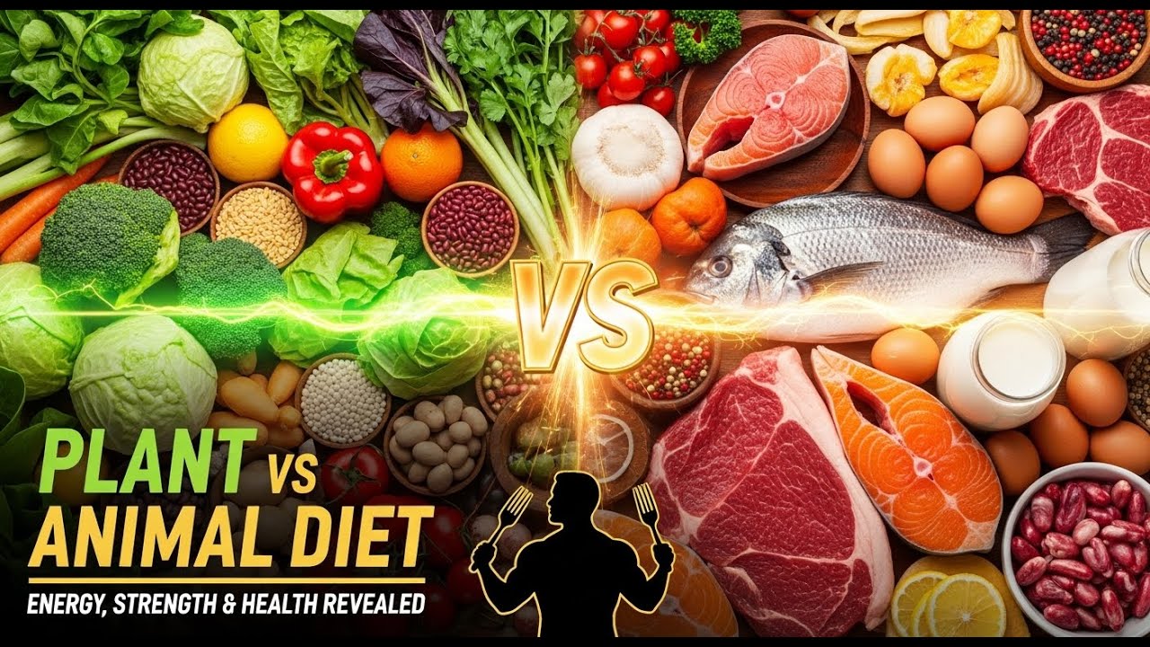 Plant Based Diet Vs Animal Based Diet - YouTube