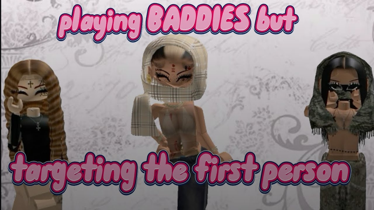 PLAYING BADDIE BUT (targeting or jumping) FIRST VIDEO - YouTube