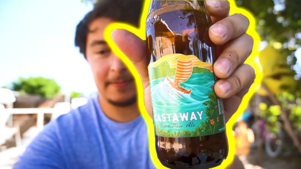 CASTAWAY IPA KONA BREWING REVIEW (QUICK) - YouTube
