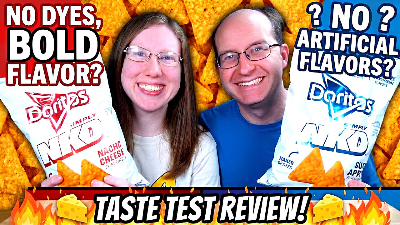 Trying the NEW NKD Doritos | Honest Taste Test & Review! - YouTube