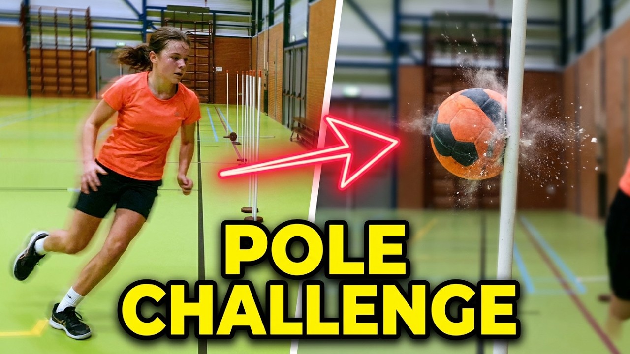 Pole Knockdown Challenge! 🏆 Kids Love It! 😄 - YouTube