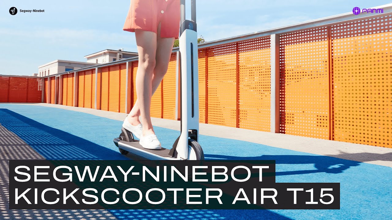 Segway Ninebot Kickscooter Air T15 - YouTube